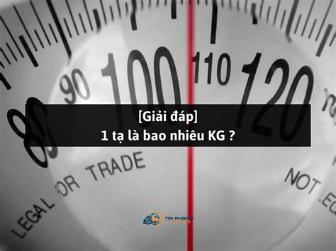 Giải đáp 1 Tạ Là Bao Nhiêu Kg