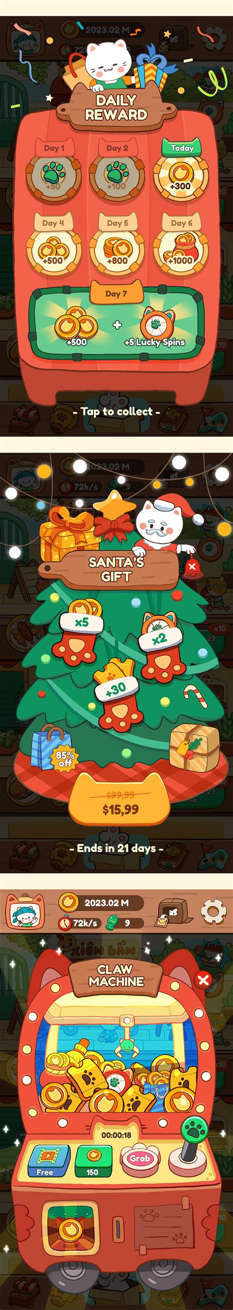 Game Ui Idle Kitchen Behance