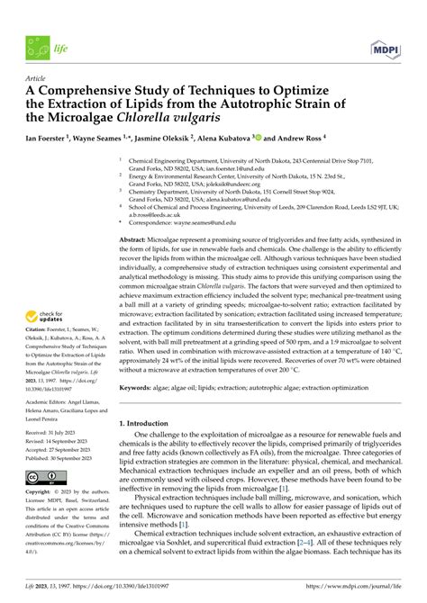 Pdf A Comprehensive Study Of Techniques To Optimize The Extraction Of
