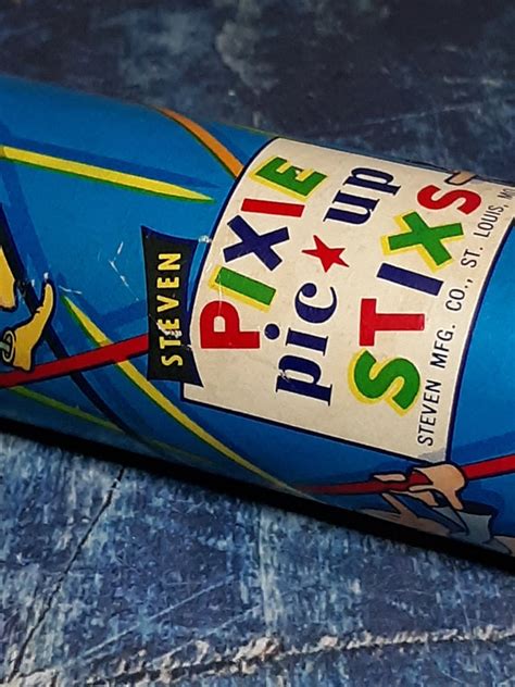 Vintage Steven Pixie Stix Retro Toys Pixie Sticks Pic Up Etsy