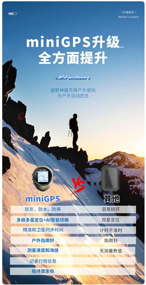 【戶外小黑哥】戶外 便攜gps 海拔錶 定位器 手持 車載 精準 戶外 導航 經緯儀 袖珍指南針 蝦皮購物