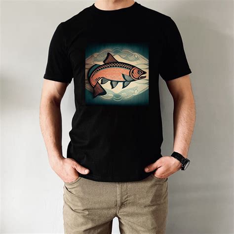 Native Salmon Salmon Shirt Native American Salmon Unisex T Shirt
