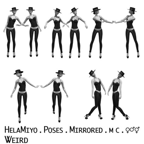 Second Life Marketplace Helamiyo Poses Weird