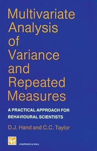 Multivariate Analysis Of Variance And Repeated Measures A Practical