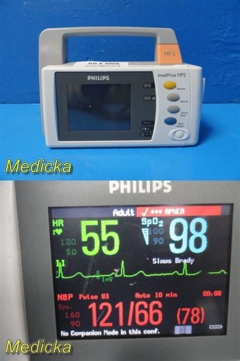 Used Philips Intellivue Mp2 Ref M80102 Patient Monitor For Sale Dotmed Listing 4778953