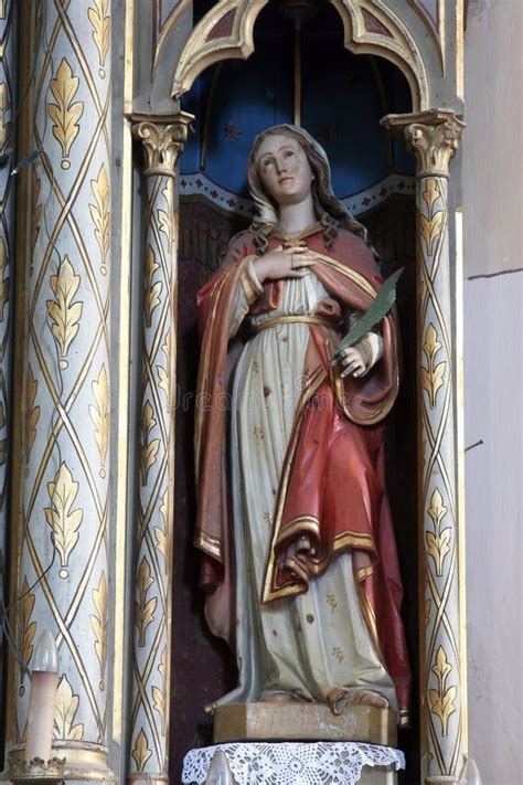 Heiliger Dorothea Von Caesarea Redaktionelles Stockbild Bild Von
