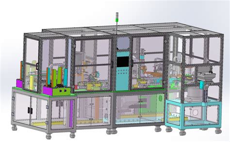 tray curing automatic loading and unloading machine 3d model cgtrader