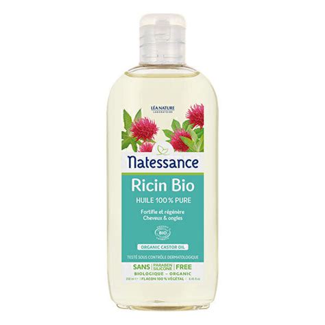 Huile De Ricin Bio 250 Ml Natessance Acheter Sur Greenweez