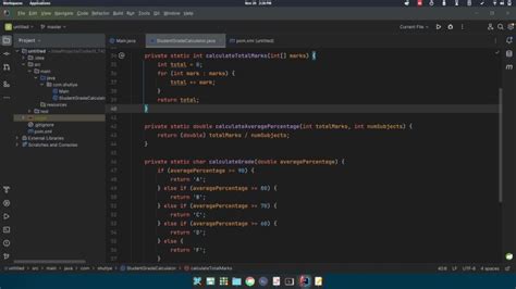 Java Coding Internship Gradecalculator Javaprogramming