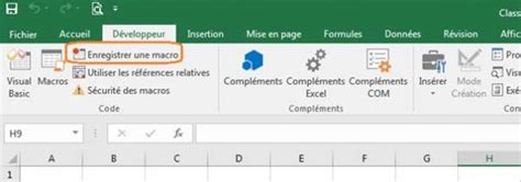 Créer une macro dans Microsoft Excel apcpedagogie