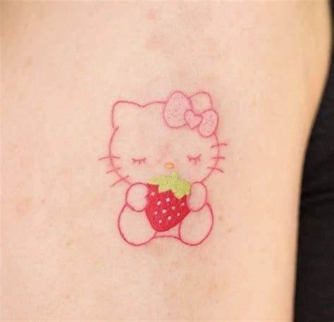 Hello Kitty Tattoo Blossom Silín