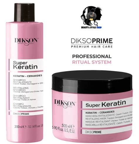 Dikson Prime Super Keratin Shampoo Mask Rivitalizzante Capelli Danneggiati Eur Picclick It