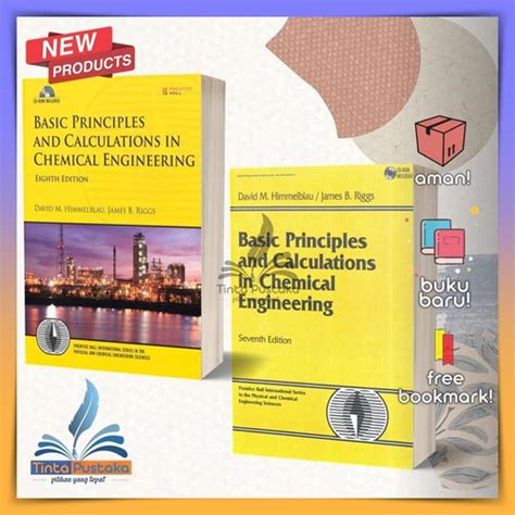 Jual Basic Principles And Calculations In Chemical Engineering Edisi 7