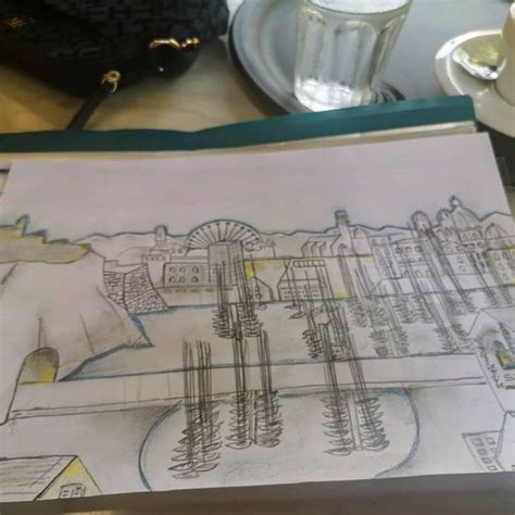 Dessin Croquis Au Crayon