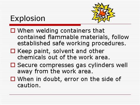 Welding Safety The Basics In Order To Perform