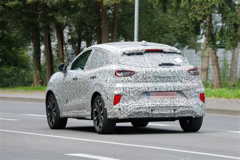 Ford Puma Subcompact Crossover Unofficially Gets An Ev Necessary Mid Cycle Facelift Autoevolution