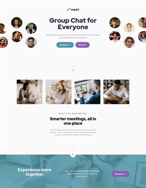 Frontend Mentor Meet Landing Page With Reactjs And Tailwindcss Coding