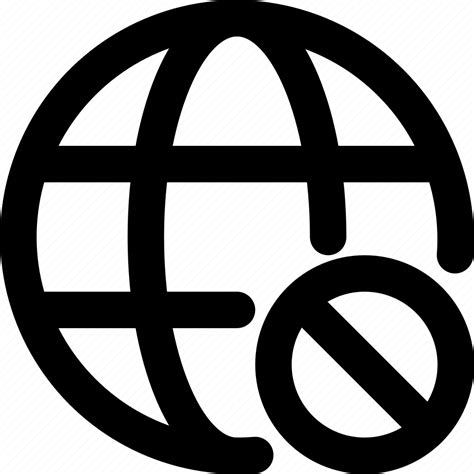 No Internet Internet Connection Browser User Interface Icon
