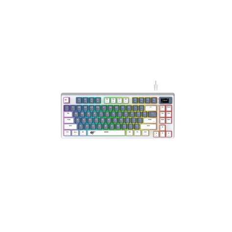 Kifutott Havit Gamenote KB L RGB mechanikus gamer billentyűzet angol Kiegészítő