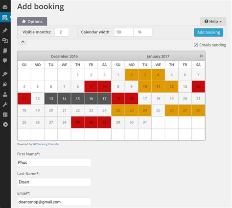 Booking Calendar Wp Plugin Amalie E Bang