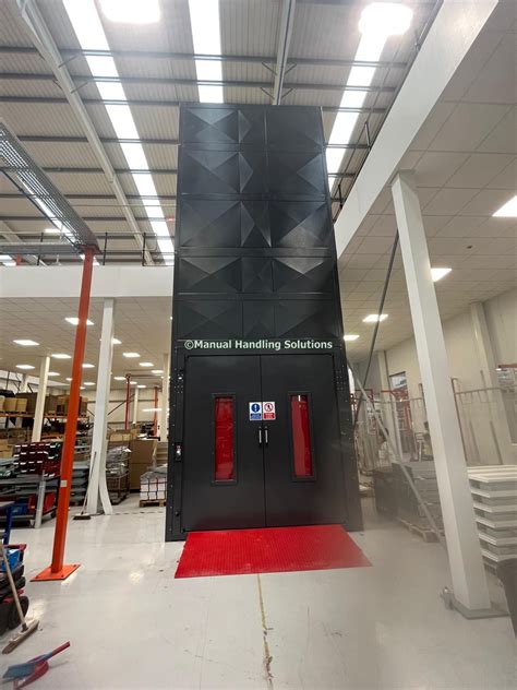 Mezzanine Goods Lift Kent 1000kg Through Car 2 Stop