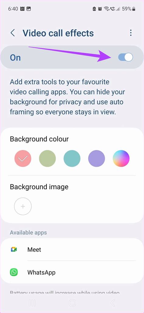 how to blur background in whatsapp video calls on iphone and android