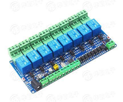 Modbus Rtu 1 2 4 8 Channel 12V Relay Module Switch Input Output RS485