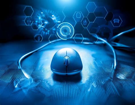 Clicking And Digital Interaction Featuring Elements Like Computer Mice Click Icons And