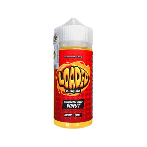 Strawberry Jelly Donut Loaded 100ml Vapor Empire