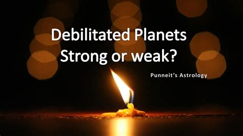 Debilitated Planets In Vedic Astrology Good Or Bad Debilitation