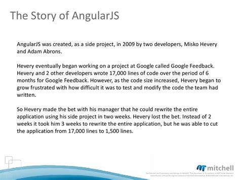 intro to angularjs online presentation