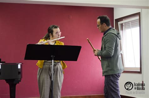 Academia Música Paços Brandão Masterclass de Flauta Transversal por Nuno Inácio