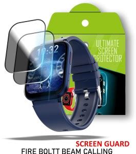 KANCHA Impossible Screen Guard For FIRE BOLTT BEAM SMARTWATCH CALLING
