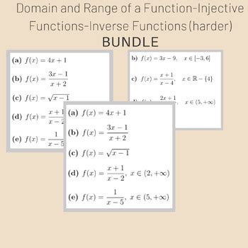 Rational Function Domain And Range