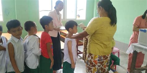 ပန်ဆိုင်းကြူကုတ်မြို့ အခြေခံပညာအထက်တန်းကျောင်းတွင် အသက်၅နှစ်မှ ၁၂