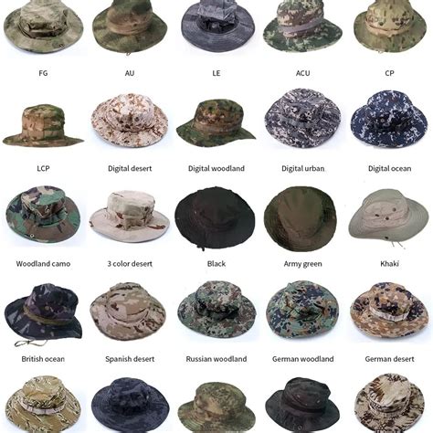 Chap U De Balde Militar Masculino E Feminino Estilo Ex Rcito De Combate