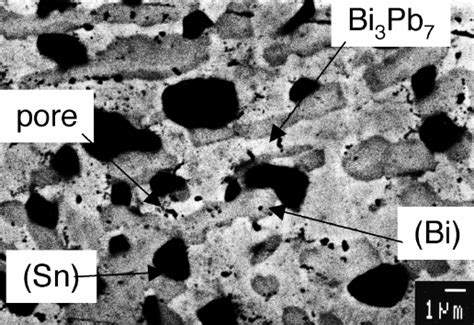 A Bei Photomicrograph Of The Ternary Eutectic Micro Structure In