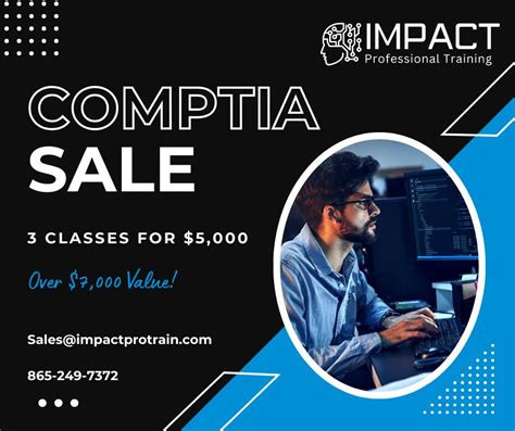 impact professional training on linkedin comptia promotion impact