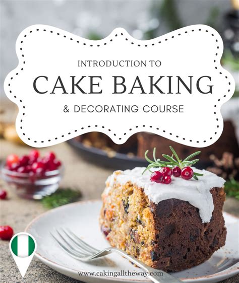 Introduction To Cake Baking And Decorating For Beginners Caking All The Way