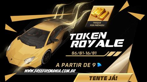 Free Fire Como Conseguir Lamborghini Aventador No Novo Token Royale