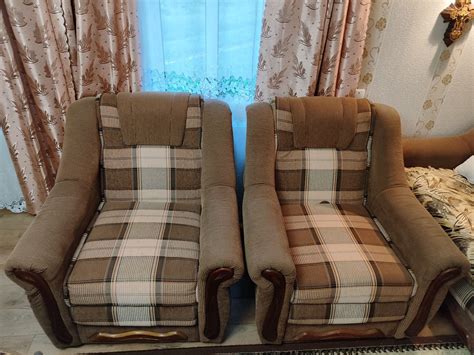 Диван розкладний і 2 розкладні крісла 10 400 грн Меблі для вітальні Долина на Olx