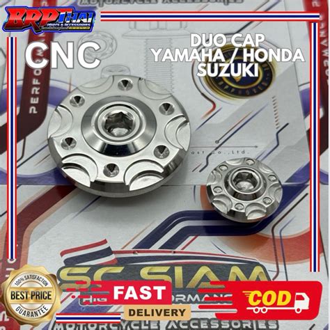 Sc Ciam Cnc Duo Cap For Mio Wave Raider Carb Raider Fi Xmax