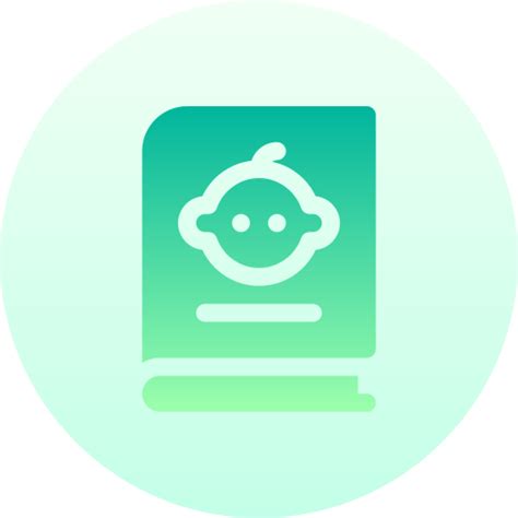 Book Basic Gradient Circular Icon