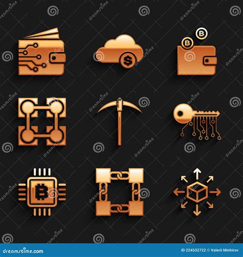 set pickaxe blockchain technology distribution cryptocurrency key