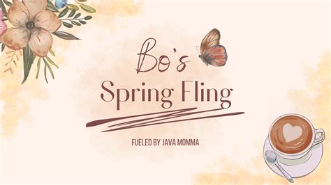Bos Spring Fling With Java Momma Facebook