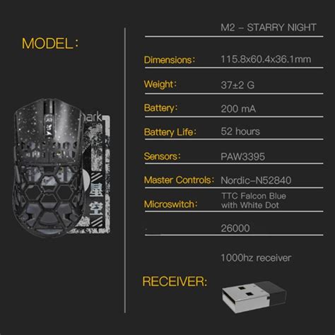 Optical Indicatoradjustable Mice Battery Pc Bt50 1khz Battery