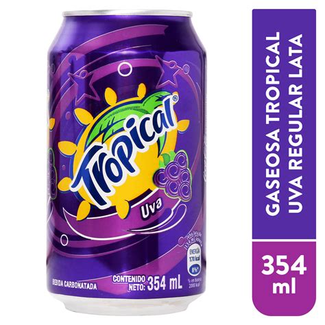 Comprar Gaseosa Tropical Uva Regular Lata 354 Ml Walmart El Salvador