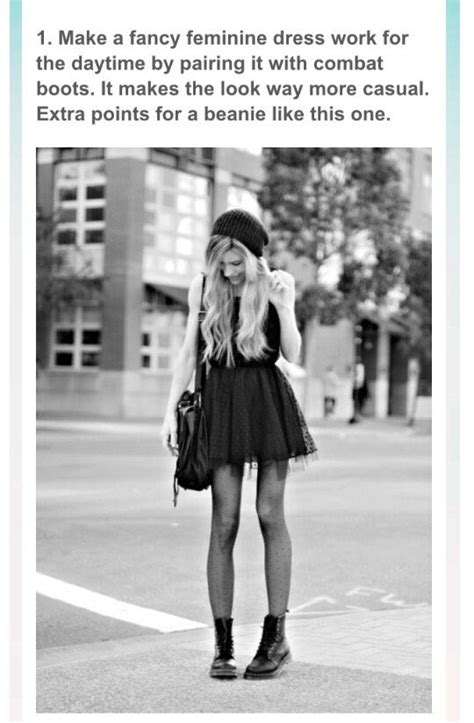 20 Style Tips On How To Wear Your Combat Boots Combat Boots Style