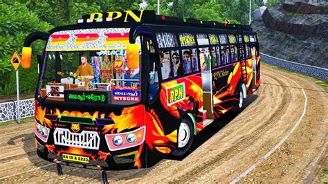 Rpn🎀💥 Off Road Ka Bus Driving Bus Simulator Indonesia Youtube