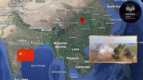 Location Of Pla Unit In Western Theatre Command With Hq6 Surface To Air Missile Sys Resonant News